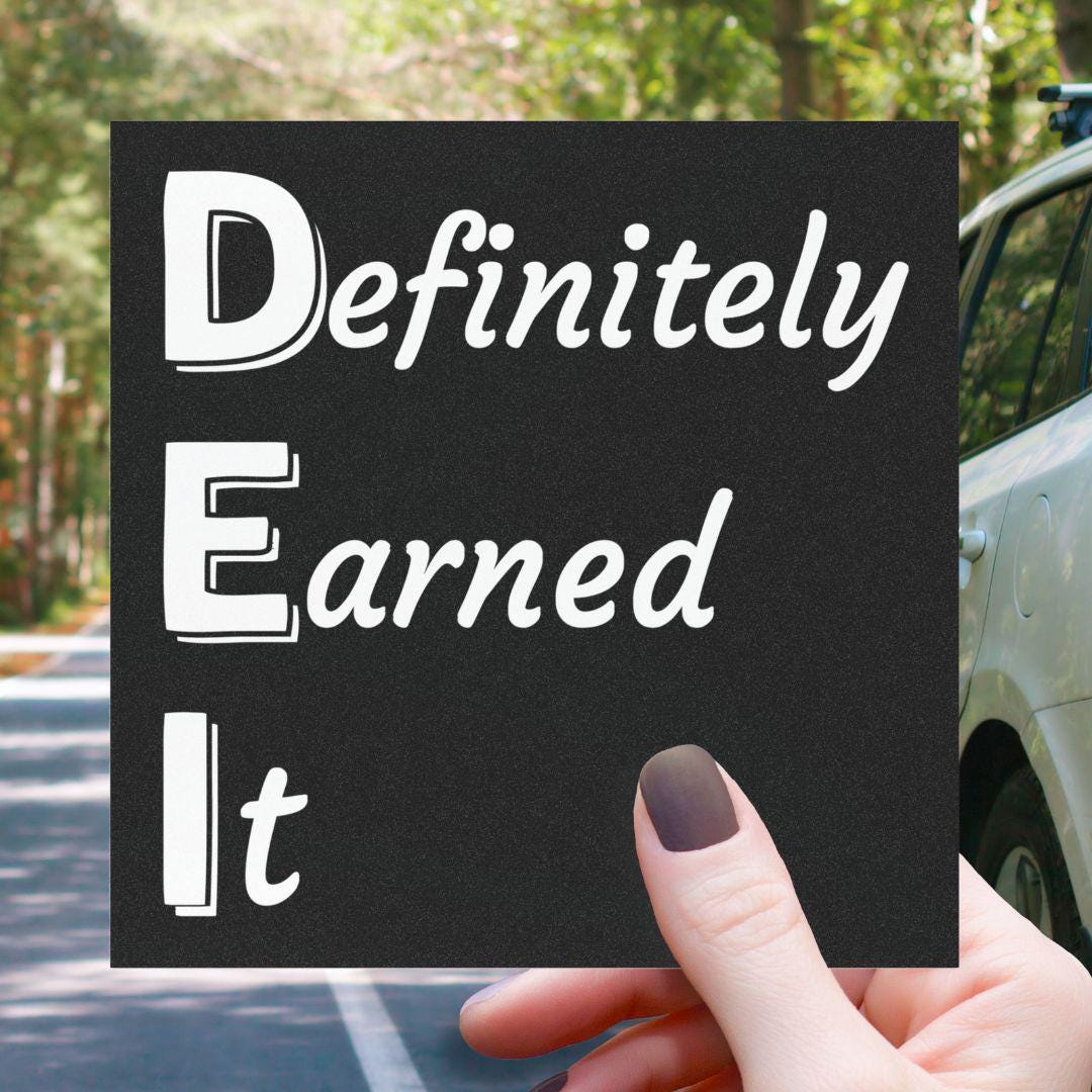 Pro DEI Magnet Bumper Sticker for Laptop Vinyl Decal Water Bottle ...
