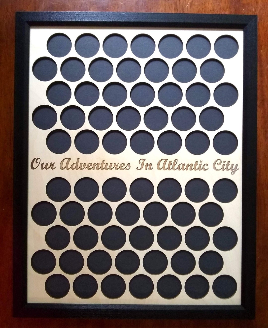 Personalized Poker Chip Display Frame, Fits Casino & Harley-davidson ...