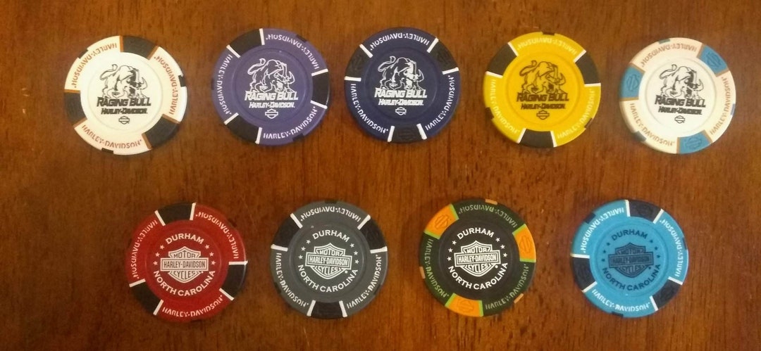 Harley-davidson Chips From Raging Bull Harley Store Durham - Etsy
