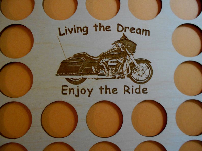 Poker Chip Frame Display Insert Only Living the Dream Fits 36 - Etsy