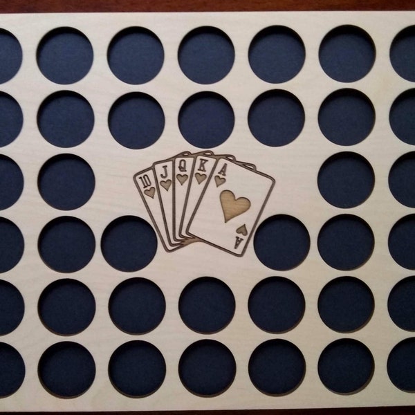 Poker Chip Display Case - Etsy