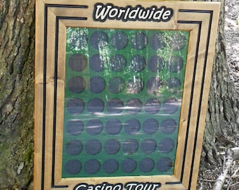 Poker chip display | Etsy