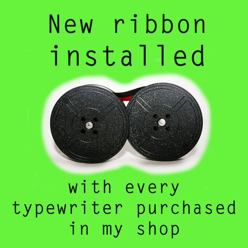 Black Typewriter Ribbon - Etsy