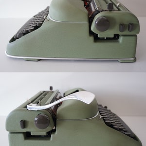 Beautiful Rare GREEN 1955 Alpina SK24 Typewriter - Working - Design ...