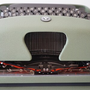 Beautiful Rare GREEN 1955 Alpina SK24 Typewriter - Working - Design ...