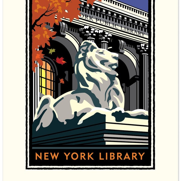 Library Art - Etsy