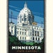 Landmark MN | Minnesota State Capitol Art Print - Etsy