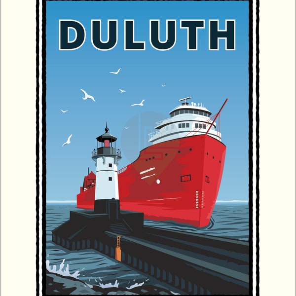 Duluth Mn Art - Etsy