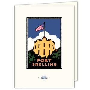 Landmark MN | Fort Snelling Art Print - Etsy