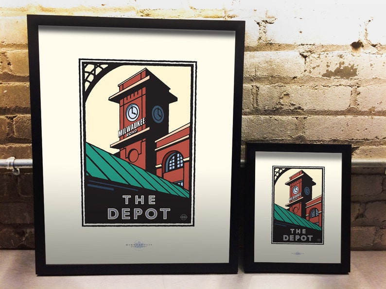 Landmark MN | the Depot Minneapolis - Etsy