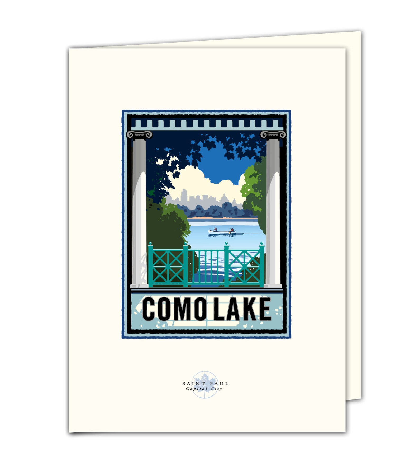 Landmark MN | Como Lake St Paul Art Print - Etsy