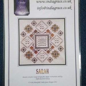 Sarah - Hardanger and Speciality Stitch Embroidery Chart - Etsy
