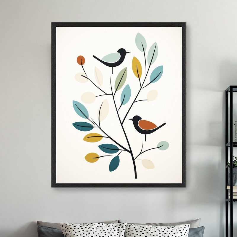 Bird Folk Art - Etsy
