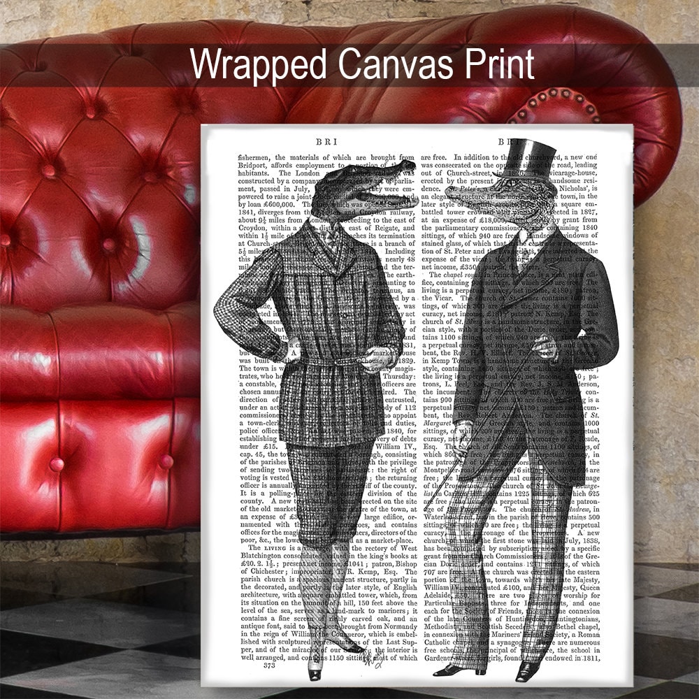 Crocodile Brothers Print Alligator Wall Art Croc Print - Etsy UK