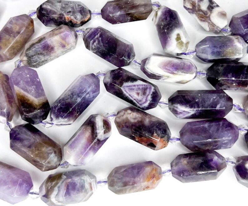 27-30mm Amethyst Gemstone Focal Beads Natural Amethyst Stone Beads Dog ...
