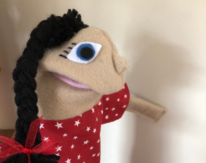 Hand Puppet - Girl - Etsy