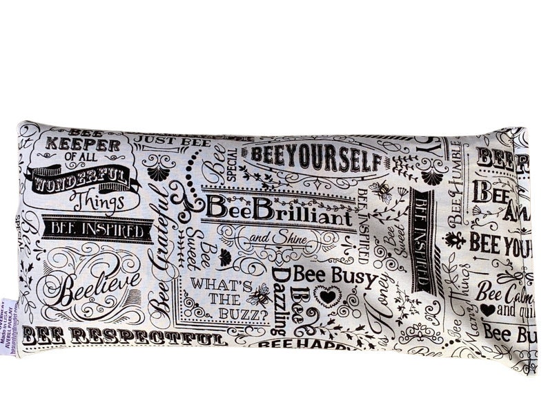 Bee Words Hot Cold Pack Herbal Pack Heat Wrap Organic Flax - Etsy