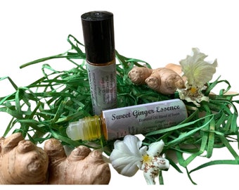 GINGER & BERGAMOT CITRUS Pure Perfume Rollerball: Alcohol - Etsy