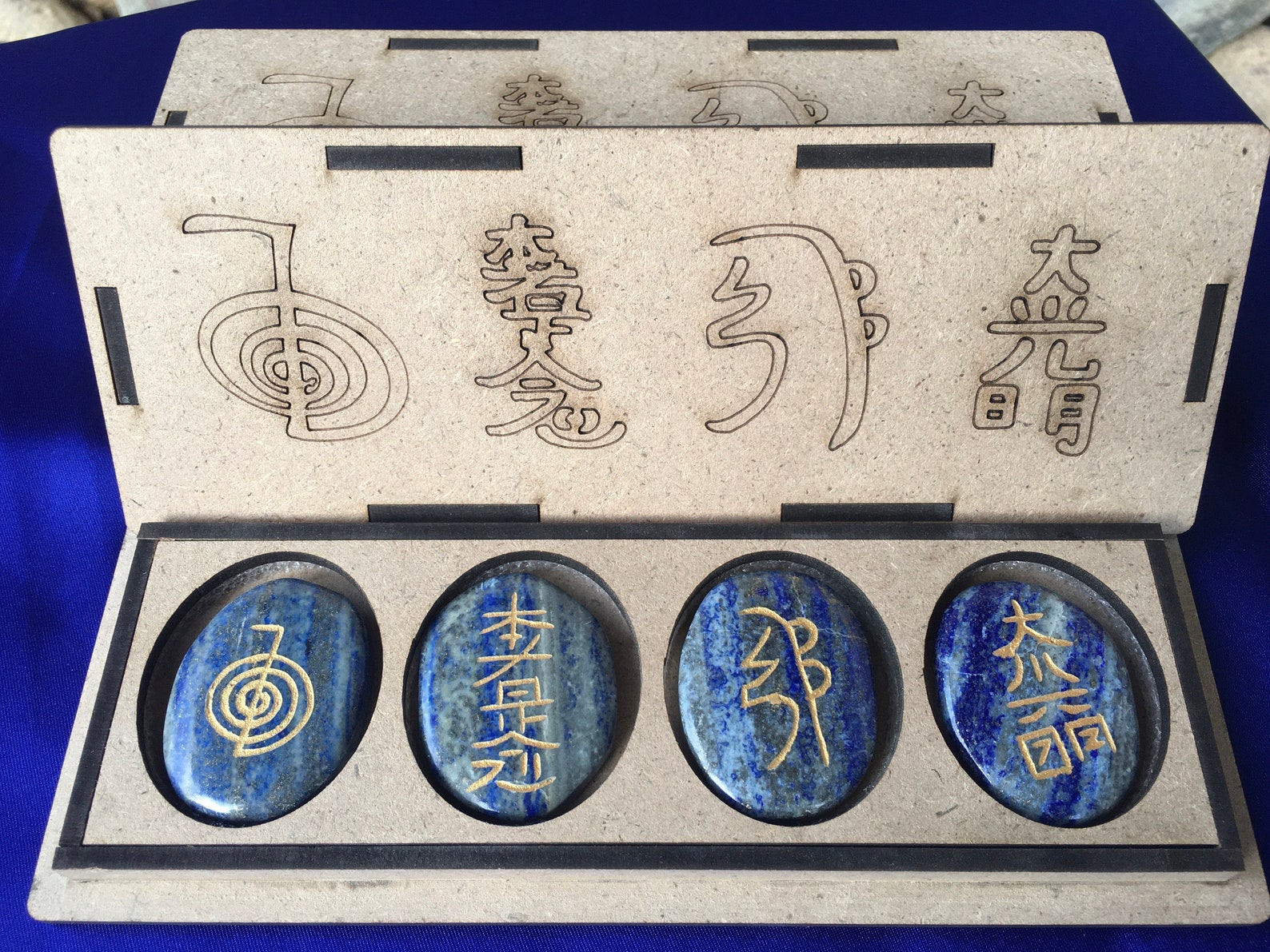 Reiki Set Usui Reiki Set Lapis Lazuli Reiki Box Set reiki - Etsy Canada