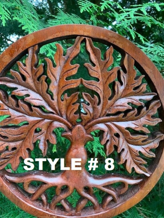 Tree Carved Wall Art