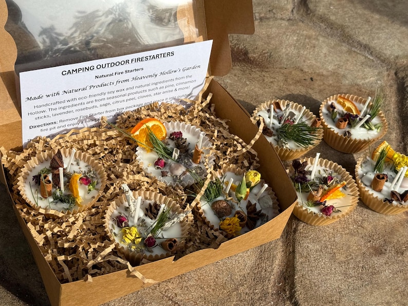 Fire Starters, Natural Fire Starters, Campfire, Outdoor All-natural ...