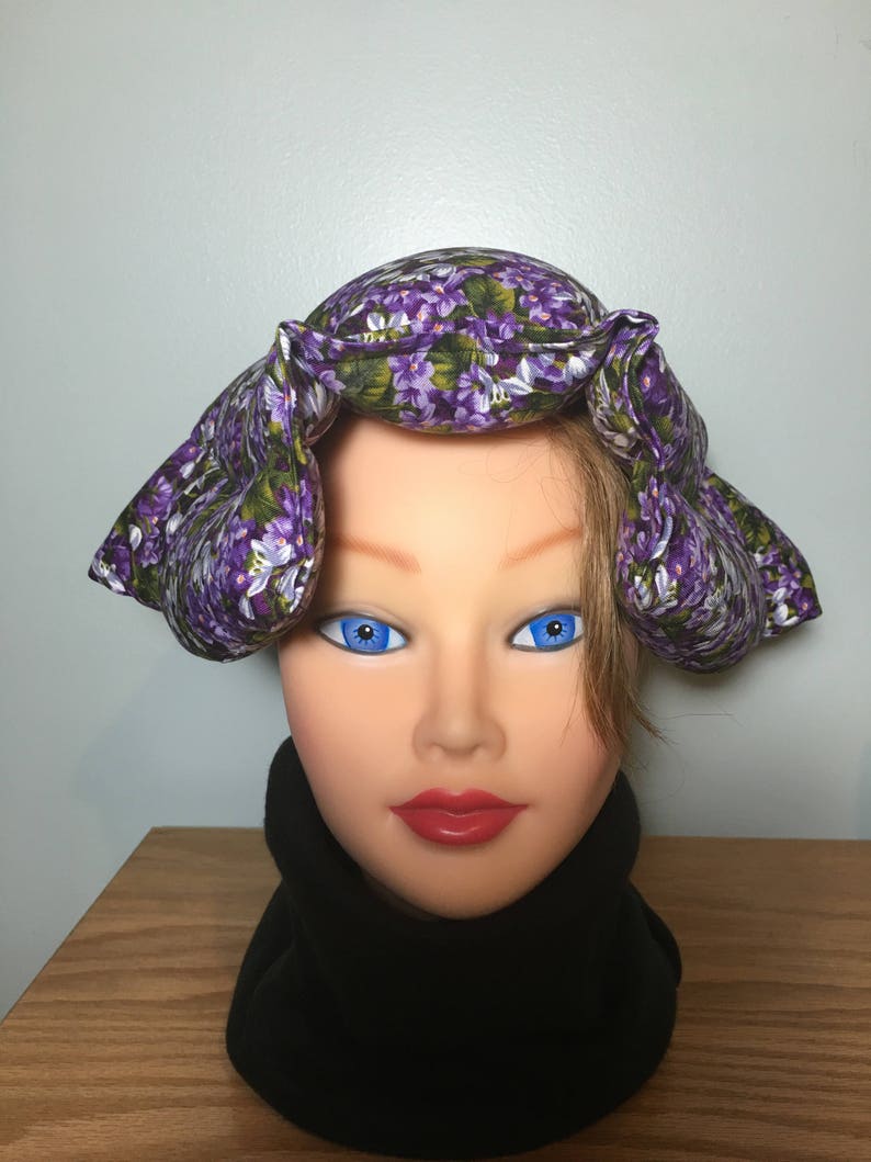 Cranial Capmigraine Herbal Hat Hot Cold Herbal Pack - Etsy