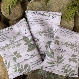Breathe Easy Sachet, Sage Sachet, Scented Sachet With Sage, Eucalyptus ...