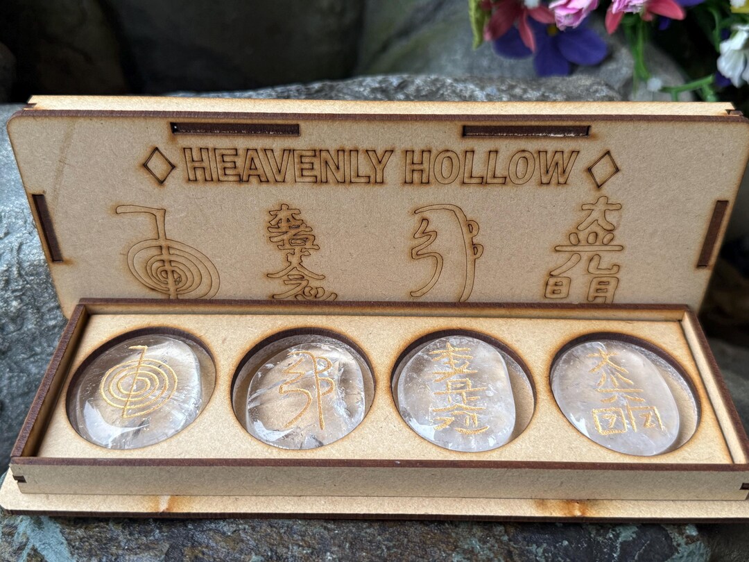 Reiki Set, Usui Reiki Set, Clear Quartz , Reiki Box Set ,reiki Set ...