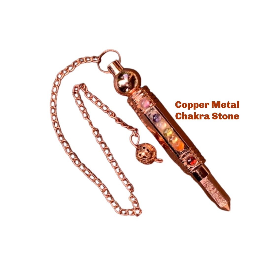 Copper Pendulum, Copper Dowsing Pendulum, Spiritual Energy Conductive ...