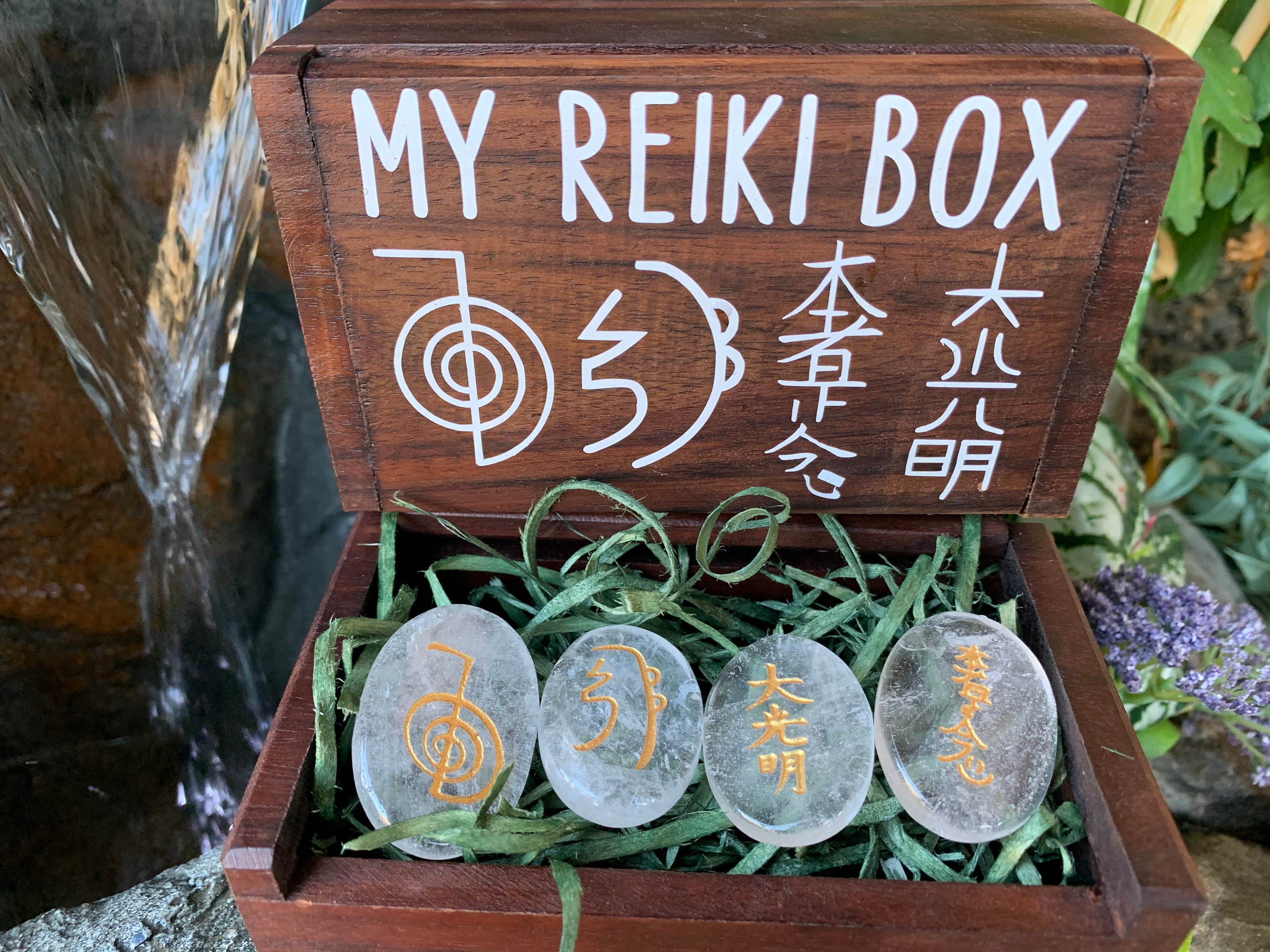 Reiki SetQuartz Usui Reiki Set Reiki Box Set Reiki | Etsy