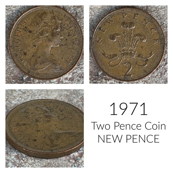1971 New Pence - Etsy