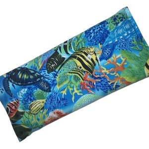 Tropical Fish II Hot Cold Pack, Herbal Pack, Heat Wrap, Organic, Flax ...