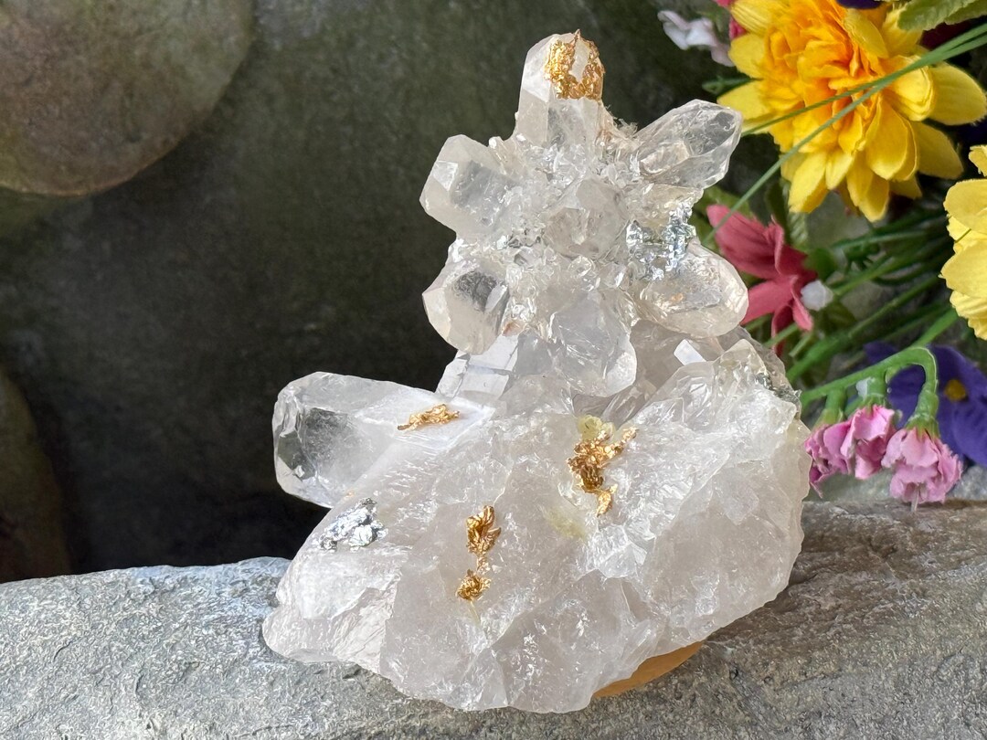 Quartz Flower Cluster,quartz Clusters, Clear Quartz Clusters, Crystal ...
