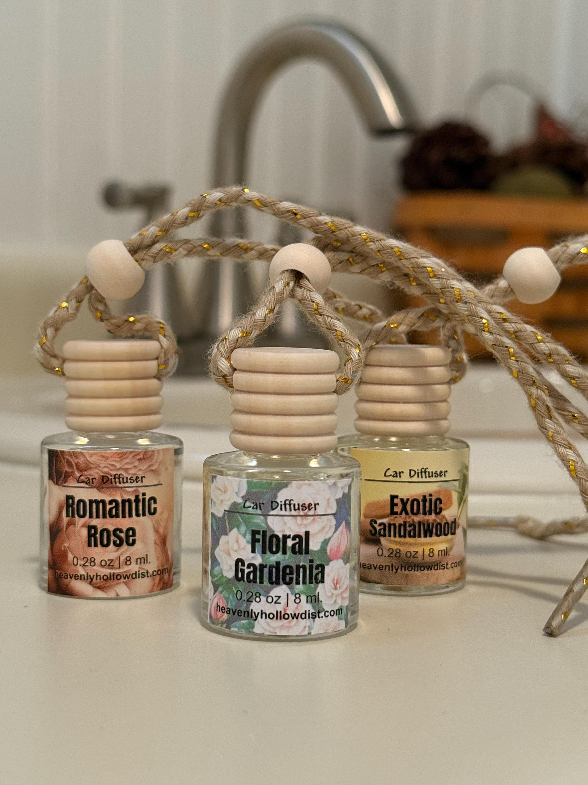 Hanging Car Diffuser: Scented Car Fragrance, Essential Oils - Etsy