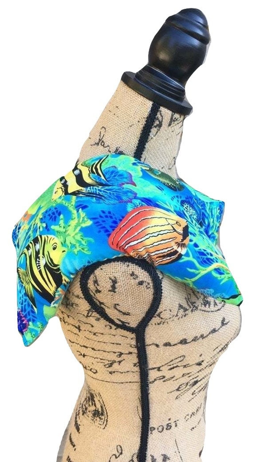 Tropical Fish II Hot Cold Pack, Herbal Pack, Heat Wrap, Organic, Flax ...