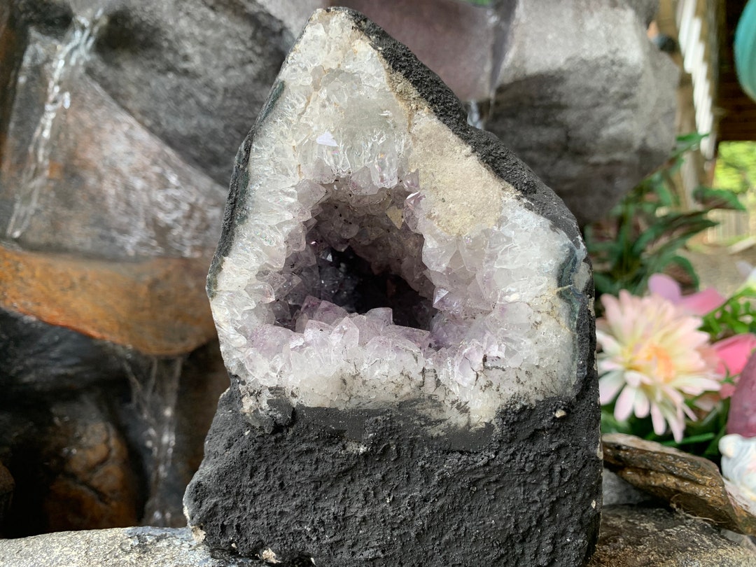 SALE 3 Lb BIG Amethyst Geode,cathedral Crystal Cluster,amethyst Uruguay ...