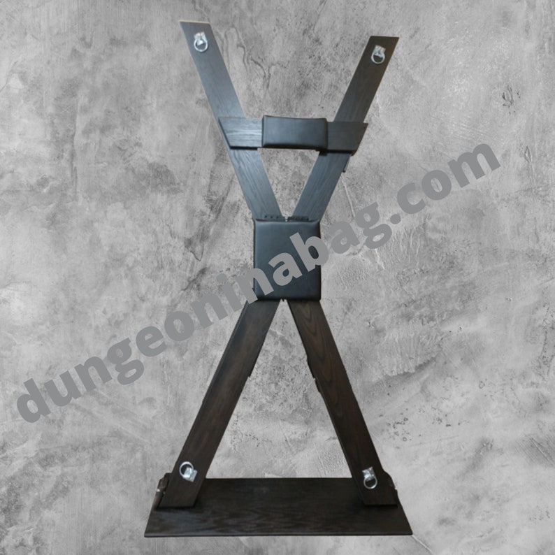 Folds up or Down in 5 Minutes Without Tools! St Andrews Cross/bondage ...