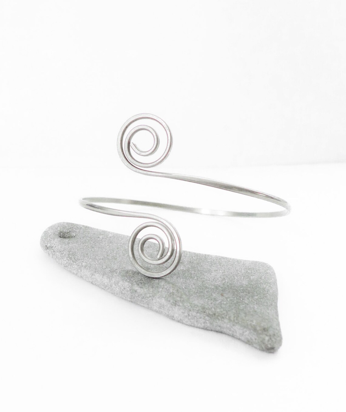 Upper Arm Bracelet Silver Armlet Arm Cuff Gypsy Forearm - Etsy