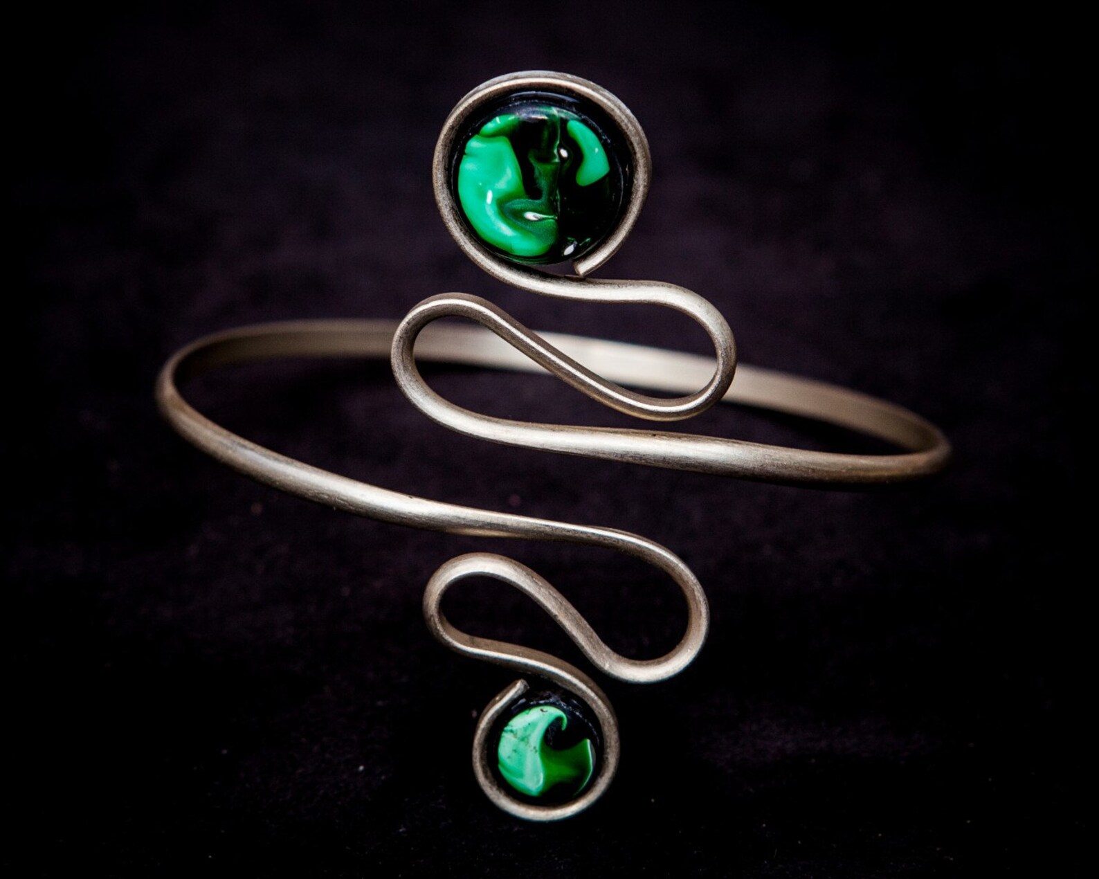 Organic Stones Arm Cuff Silver Upper Arm Bracelet Wide Arm - Etsy Israel