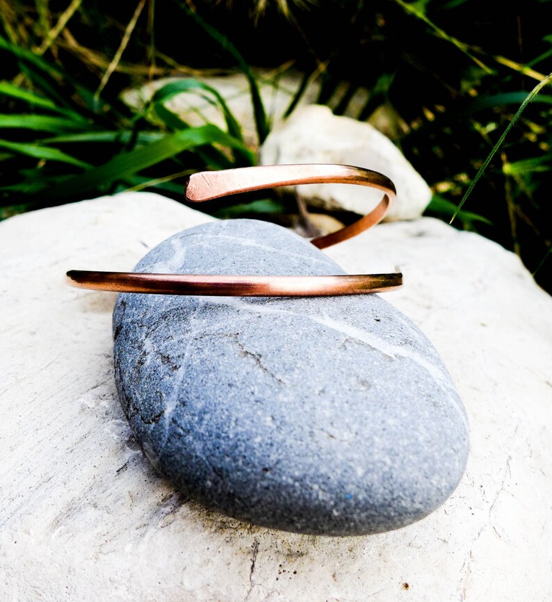 Copper Upper Arm Cuff Bracelet Armlet Arm Cuff Gypsy Style - Etsy