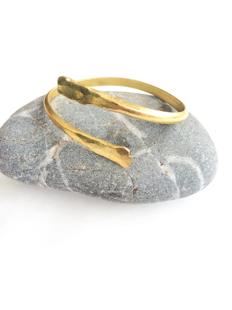 Lower Arm Cuff Gold Wrist Cuff Lower Arm Bracelet Gypsy | Etsy