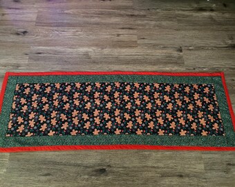 Gingerbread Man Table Runner - Etsy