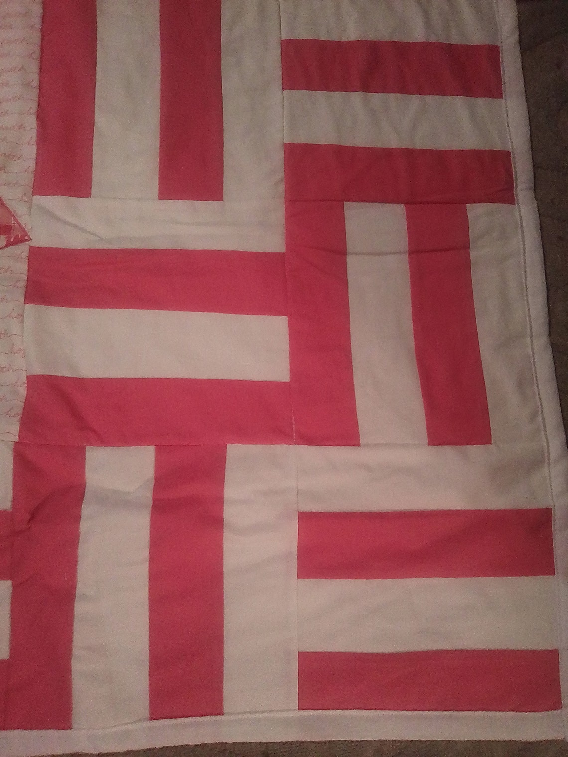 Breast Cancer Awareness Quilt - Etsy