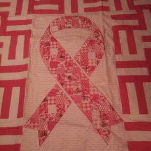 Breast Cancer Awareness Quilt - Etsy