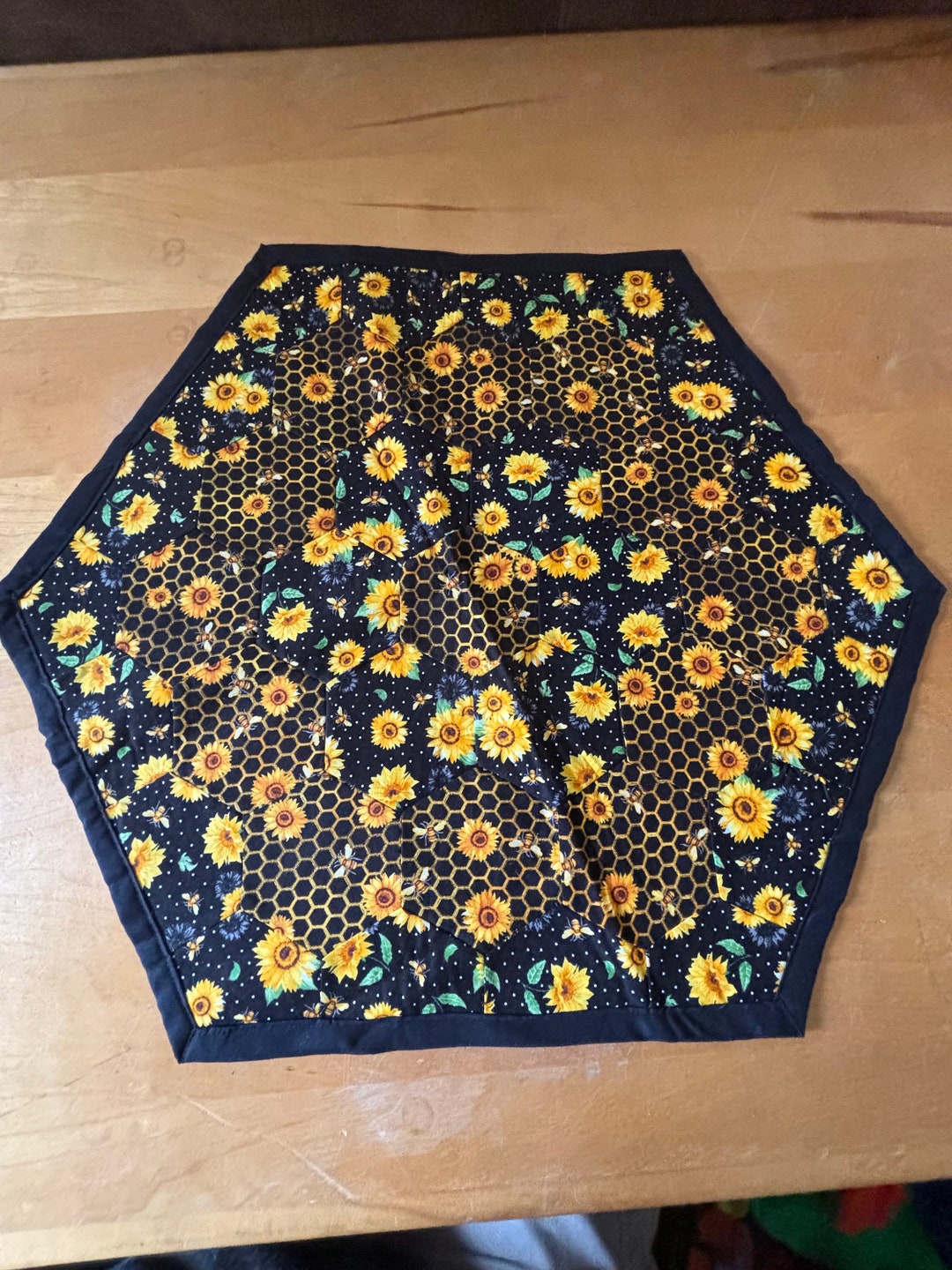 Sunflower Table Topper - Etsy