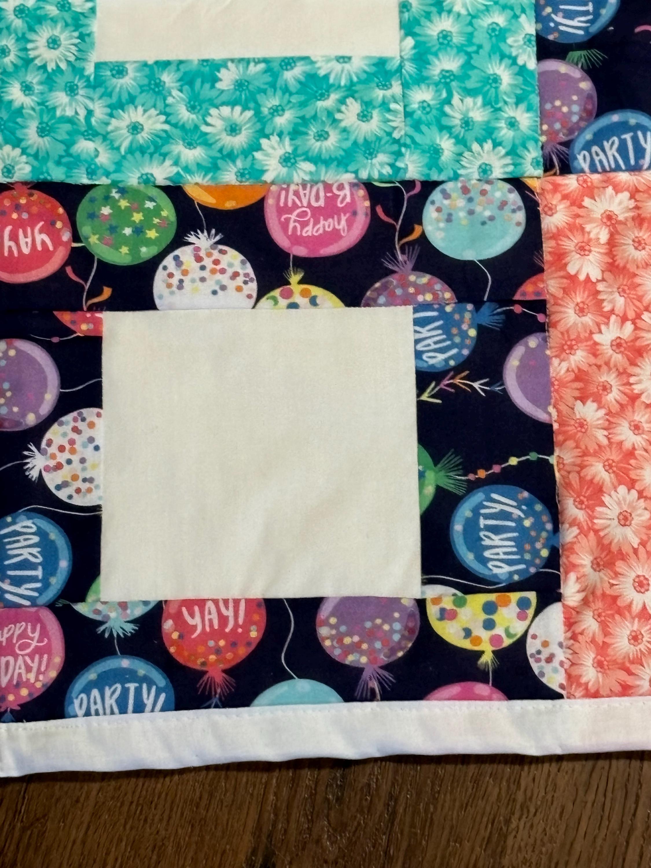 Happy Birthday Quilt - Etsy