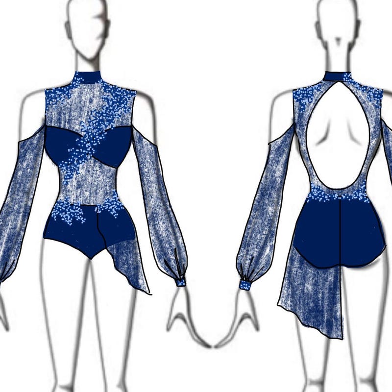 Custom Dance Costume - Etsy