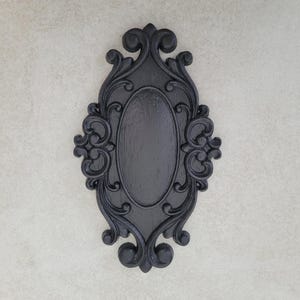 Swirly Ornate Wood Onlay for Fireplace, Wood Pediment for Headboard ...