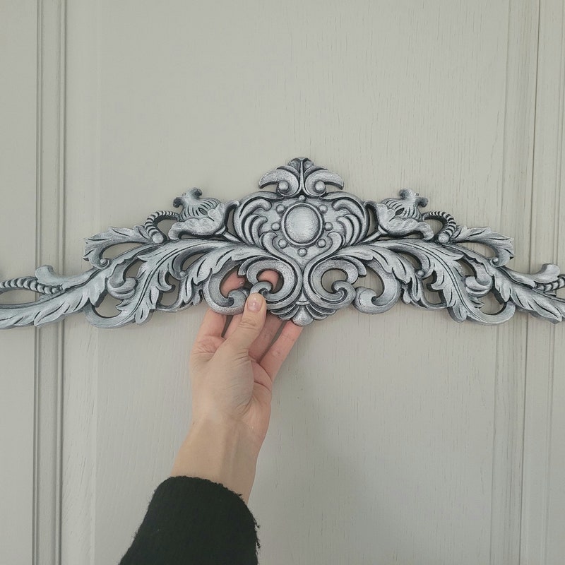 Carved Silver Art Frame - Etsy UK