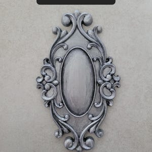 Swirly Ornate Wood Onlay for Fireplace, Wood Pediment for Headboard ...